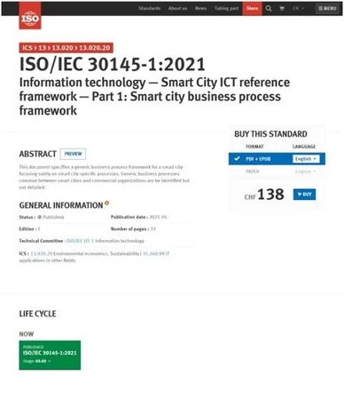 我国主导研制的第三项智慧城市参考框架国际标准发布 - isscityclub